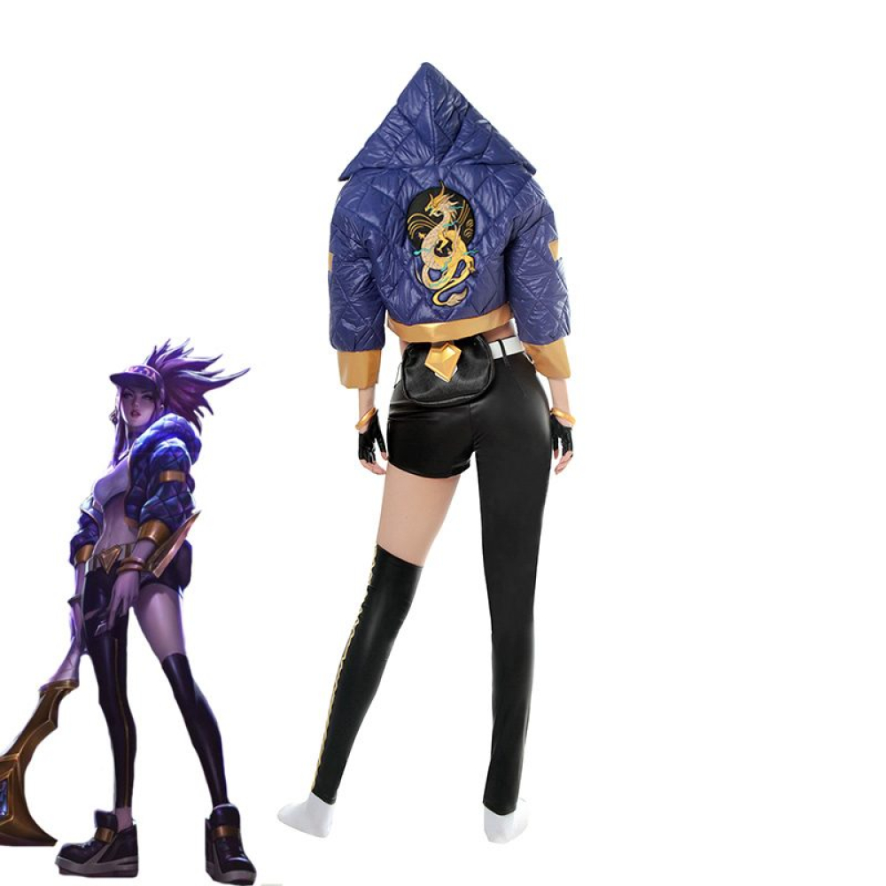 Akali The Rogue Assassin [K/DA Akali] Cosplay Costume - Riven Store