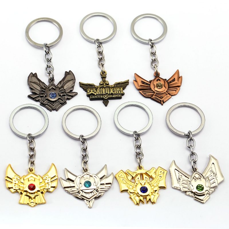 League of Legends Ranks Keychains - Riven Store